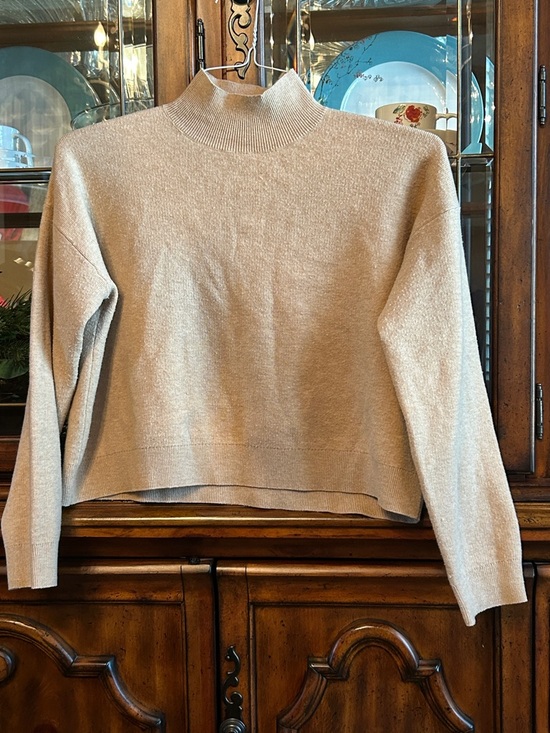 Gianni Bini | Sweaters | Gianni Bini Beige Mock Neck Sweater | Poshmark